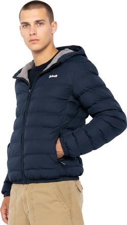 Schott NYC Herren Dayton Jacke, Marineblau, XXXL