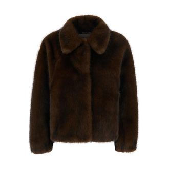 VALENTINI 1972 Eco Mink Coat - - Jackets - Damen - Braun - 2XS