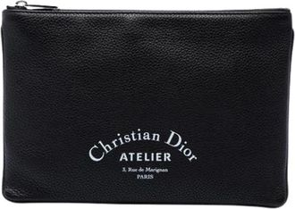Dior Pre-owned Vintage Clutch - Femme - Pre-owned - Noir - Taille: ONE Size