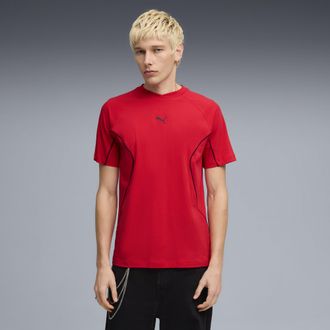 Puma Sport T-Shirt Herren, Kleidung, Rot, XXL