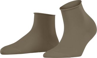 Falke Damen Socken Cotton Touch W Sso Baumwolle einfarbig 1 Paar, Beige Nude 4092, 35-38