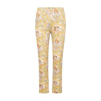 Seductive Cindy Slim-fit Hose - - Trousers - Damen - Gelb - XL