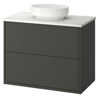 IKEA HAVB&Auml;CK / VINDEL&Auml;LVEN Waschbeckschr+Schubladen/Waschbeck