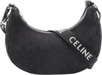 Celine Sac &agrave; bandouli&egrave;re en toile Pre-owned - Femme - Pre-owned - Noir - Taille: ONE Size