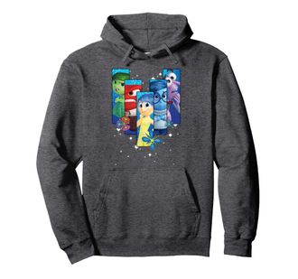 Disney Pixar Inside Out Character Panel Lineup Poster Pullover Hoodie