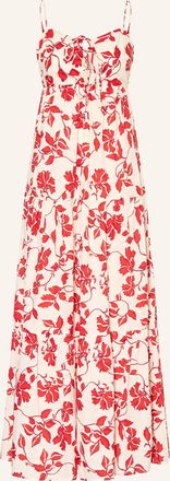 Rails Kleid Mica Mit R&uuml;schen rot