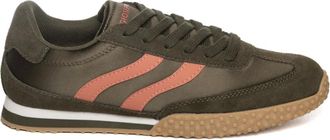 Gioseppo Baskets en cuir et satin 80271 - Femme - Chaussures - Vert - Taille: 39 EU