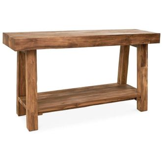 Les Tendances Console en bois massif TEKA TALY 140cm