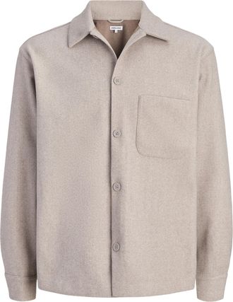 Jack & Jones Jjeregent Overshirt Ls Sn Pls - Plus Size