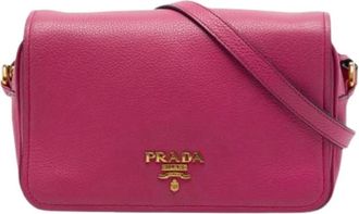 Prada Sac bandouli&egrave;re vintage doccasion - Femme - Pre-owned - Rose - Taille: ONE Size