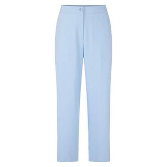 Marc Cain Femme, Pantalons, Bleu, Taille: 46 FR Pantalon Coupe Large Wukari