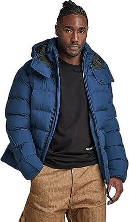 G-Star G-Star Homme Veste à capuche G-Whistler Padded, Bleu (rank blue D20100-D199-868), S