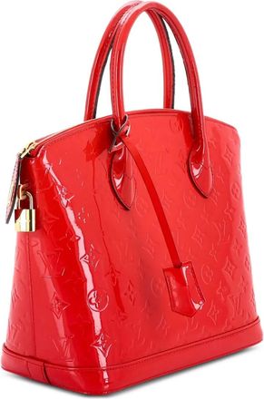 Louis Vuitton Lockit Handbag Monogram Vernis PM satchel - Rouge