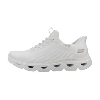 Skechers Femme, Chaussures, Blanc, Taille: 37 EU Bobs Sport Arc Waves