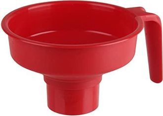 Fackelmann Fackelmann Einf&uuml;lltrichter - Robust & Sp&uuml;lmaschinenfest, PP, Rot, 160x137x79mm, H&auml;ngbar, Designed in Germany