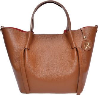Isabella Rhea Braun Rindsledertasche