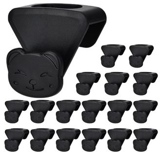 Generic Kleiderb&uuml;gel Verbindungshaken - 18 St&uuml;ck Organisation | Kleiderschrank Lagerung Verl&auml;ngerungshaken - F&uuml;r Wohnung Shop Kleidung Tasche G&uuml;rtel Uniform G