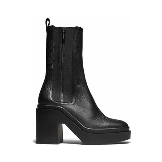 Robert Clergerie Eleganter Chelsea-Stiefel mit Rei&szlig;verschluss - - Shoes - Damen - Schwarzk - 37 1/2 EU
