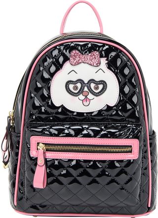 Mymo RUCKSACK RUCKSACK Frauen Schwarz Rosa