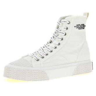 Marc Jacobs Damen The HIGH TOP Sneaker, White, 37 EU