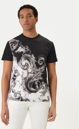 Versace Jeans Couture T-Shirt 80GAH6SB JS541 Schwarz Slim Fit