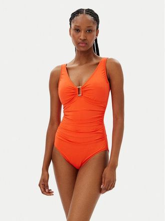 Lauren Ralph Lauren Badeanzug 20201016 Orange