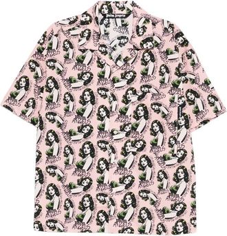 Palm Angels Graphic-print Short-sleeve Shirt