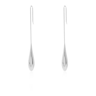 LI&Eacute; STUDIO Lange Lili Ohrringe - - Accessories - Damen - Grau - ONE SIZE