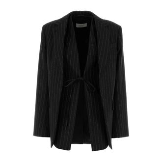 Sportmax Femme, Vestes, Noir, Taille: 38 FR Divina Blazer