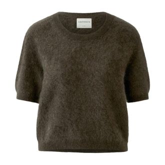 Oui Strickpullover mit Rundhalsausschnitt - - Knitwear - Damen - Grau - XL