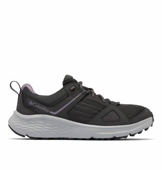 Columbia Womens Novo Trail, Shark/Granite Purple, 40.5 EU