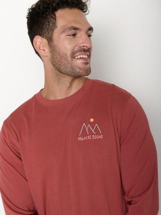 Greenbomb Crisp Nowhere Bound (1er-Pack) Single Jersey, Bio-Baumwolle, GOTS, Regular Fit