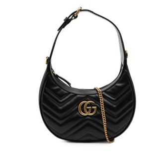 Gucci Sac bandouli&egrave;re matelass&eacute; doccasion - Femme - Pre-owned - Noir - Taille: ONE Size