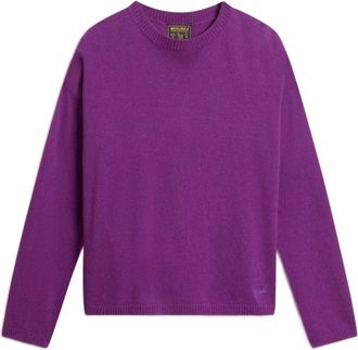Woolrich Pull confortable - Femme - Pulls - Violet - Taille: 40 FR