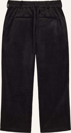 Yohji Yamamoto Y-3 Trainingshose, Cordsamt schwarz