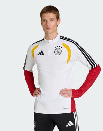 adidas adidas Performance - Germany 26 Tiro - Trainingsoberteil in Wei&szlig;