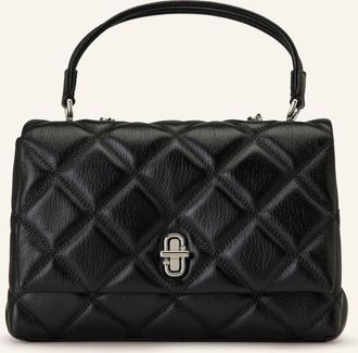 Marc Jacobs Umh&auml;ngetasche The Slim Dual Chain Quilted schwarz