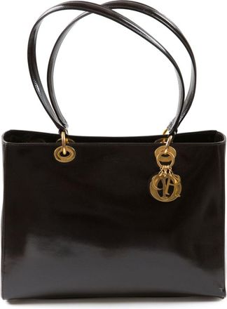 Dior 1990s große Lady Dior Tote Bag - Schwarz