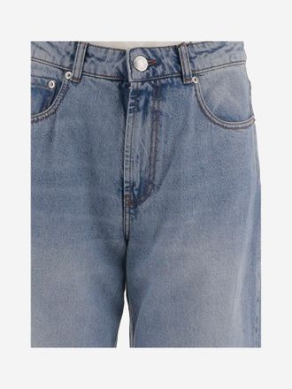 Ami Washed Denim Jeans - Blue