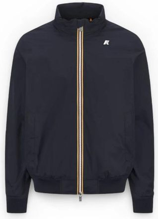 K-Way Homme, Vestes, Bleu, Taille: 2XL Veste en jersey de nylon stretch