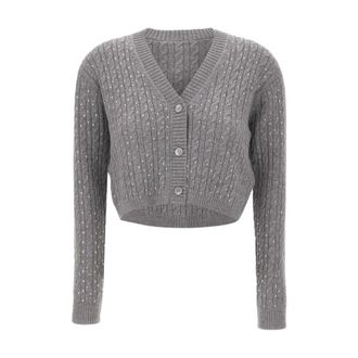 Max Mara Thames Cardigan - - Knitwear - Damen - Grau - S