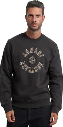 A|X Armani Exchange SweaT-shirt col rond - Homme - Sweatshirts et sweats &agrave; capuche - Gris - Taille: L