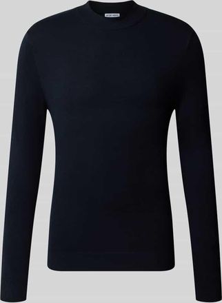Antony Morato Slim Fit Strickpullover aus Viskose-Mix mit Stehkragen