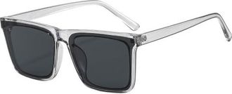 Generic Lunettes De Soleil D&eacute;coratives &Agrave; Petite Monture For Hommes Et Femmes, Id&eacute;ales For La Conduite, Les Vacances Ou Lext&eacute;rieur(Gray)