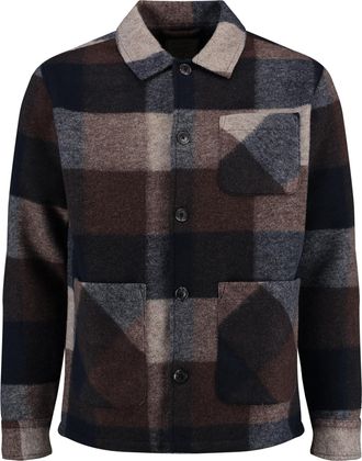 Key Largo Herren Kllocarno 1/1 Checks Hemd, Dark Blue (1201), XXL EU