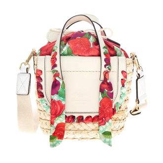 Cuba Lab Femme, Sacs, Multicolore, Taille: ONE Size Sac Habanera en Cuir et Raphia