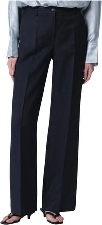 P.A.R.O.S.H. P.a.r.o.s.h., Femme, Pantalons, Bleu, Taille: 42 FR Pantalone Rania