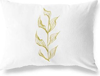 Bonamaison Le Jardin du Lin Kissen Zierkissenbezug Kissenbezug, Weich Bequem, F&uuml;r Zuhause Autos B&uuml;ro Sofa Wohnzimmer Couch Schlafzimmer Dekor, 35x50 Cm - Entworf