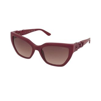 Guess unisex, Accessoires, Violet, Taille: 55 MM Lunettes de soleil