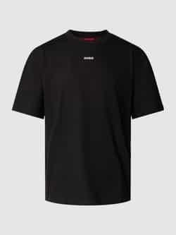 HUGO BOSS T-Shirt mit regul&auml;rem Schnitt und Label-Print